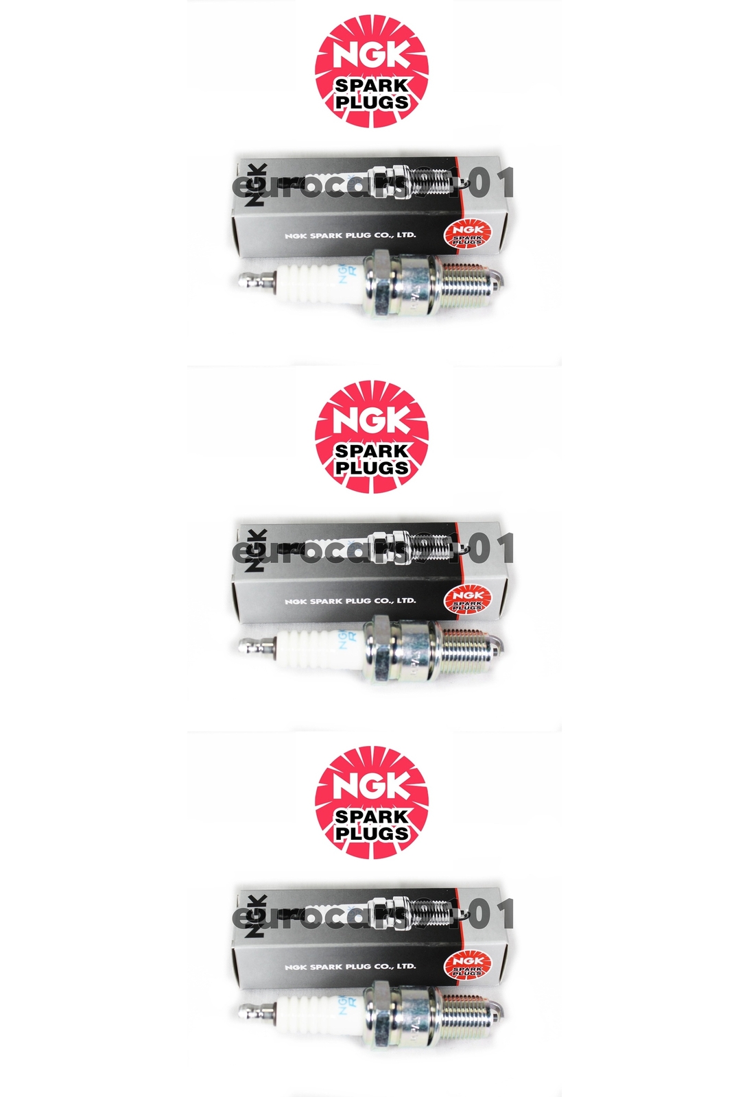 Volkswagen Rabbit NGK Spark Plugs 7131 BPR6ES Set of 3 | eBay