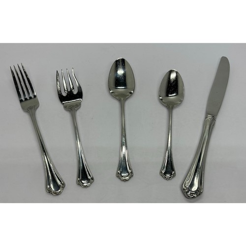 Reed & Barton Stainless Mandolin 5 Piece Place Setting Knife Forks ...