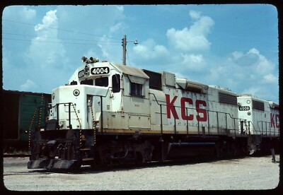 Original Rail Slide - KCS Kansas City Southern 4004 Greenville TX 7-31 ...
