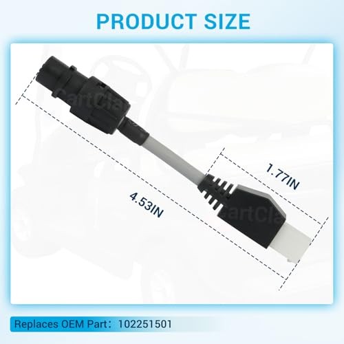 Club Car Handheld Adapter 1307 4 Pin Molex Cable for Curtis Speed Code ...