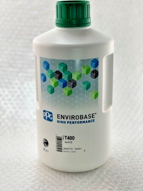 T400 2L PPG Envirobase High Performance White Paint Tint/Toner Free Shipping | eBay