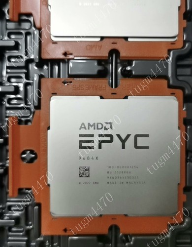 AMD EPYC GENOA-X 9684X CPU processor 96 cores 192 threads 2.55GHz SP5 ...