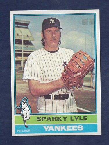 RAZOR SHARP PACK FRESH 1976 TOPPS #545 SPARKY LYLE .99 SHIPPING L703 | eBay