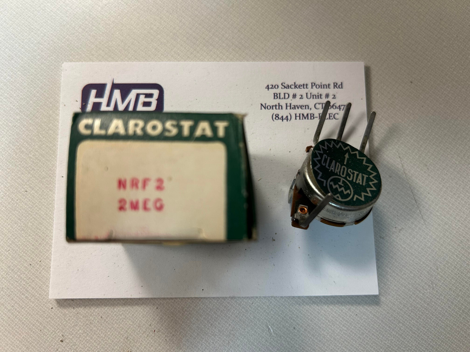 NRF2 2MEG - CLAROSTAT - 2 Meg Ohm Potentiometer | eBay