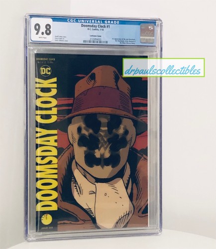 Doomsday Clock #1 CGC 9.8 Lenticular Variant Dave Gibbons Cover DC ...