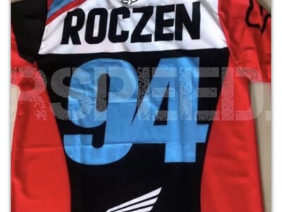 CUSTOM DESIGN JERSEY MOTOCROSS SUPERCROSS Mx Sx Crf450 Ken Roczen Hrc ...