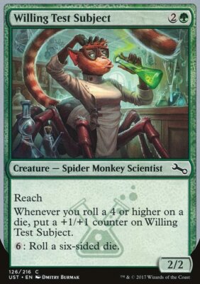 MTG Magic the Gathering Willing Test Subject (126/288) Unstable NM | eBay