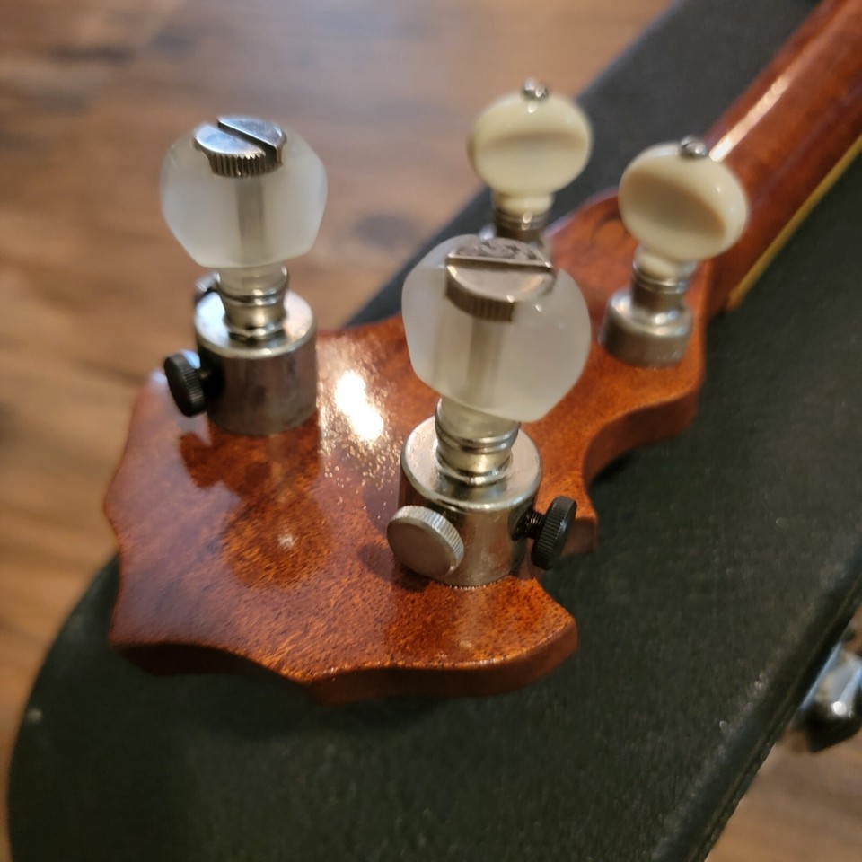 1980 Paul Bock 5 String Banjo #001 Great Condition W/HSC 10.7Lbs CLEAN ...