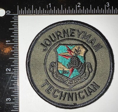 Cold War USAF US Air Force Journeyman Technician SAC Patch | eBay