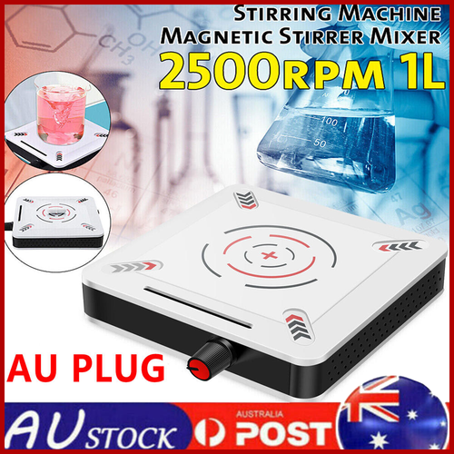 2500RPM Laboratory Mini Magnetic Stirrer Mixer Agitator Portable Stir ...
