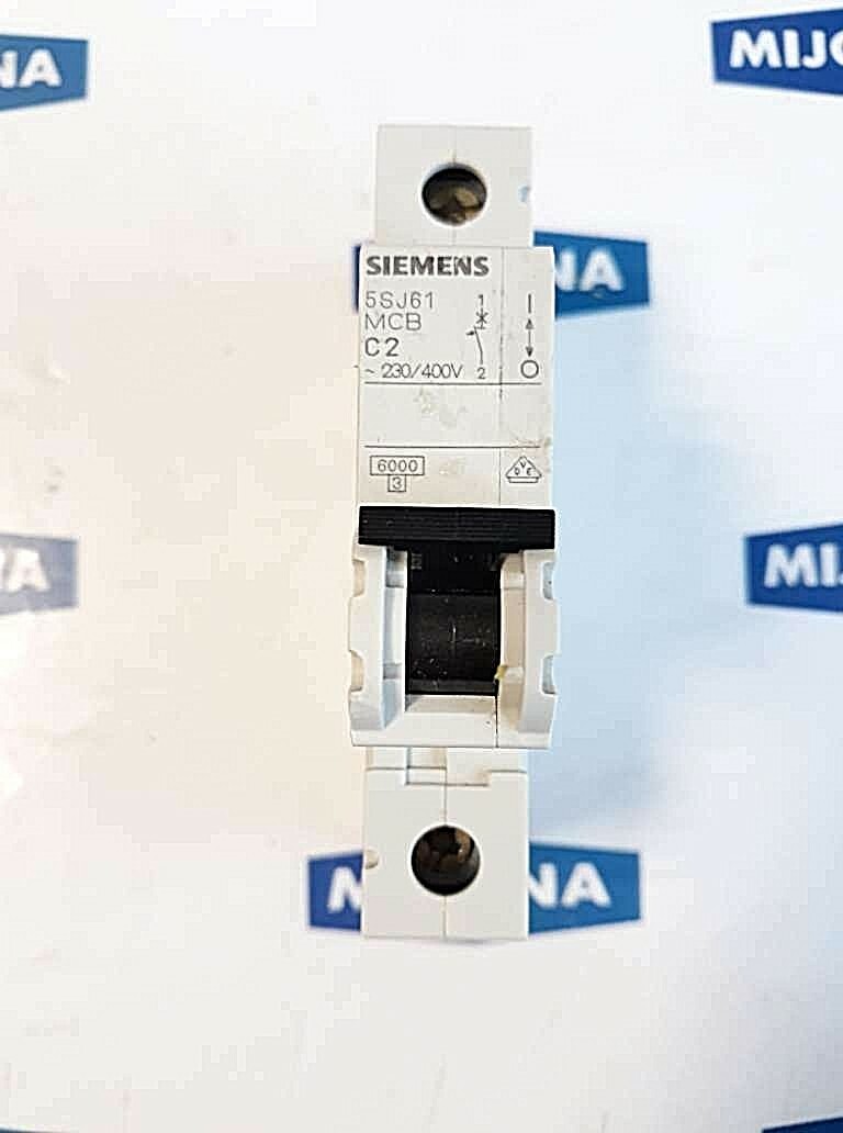 Siemens 5SJ6102 7KK20 Leitungsschutz Schutzschalter 5SJ61 MCB C2 230 ...
