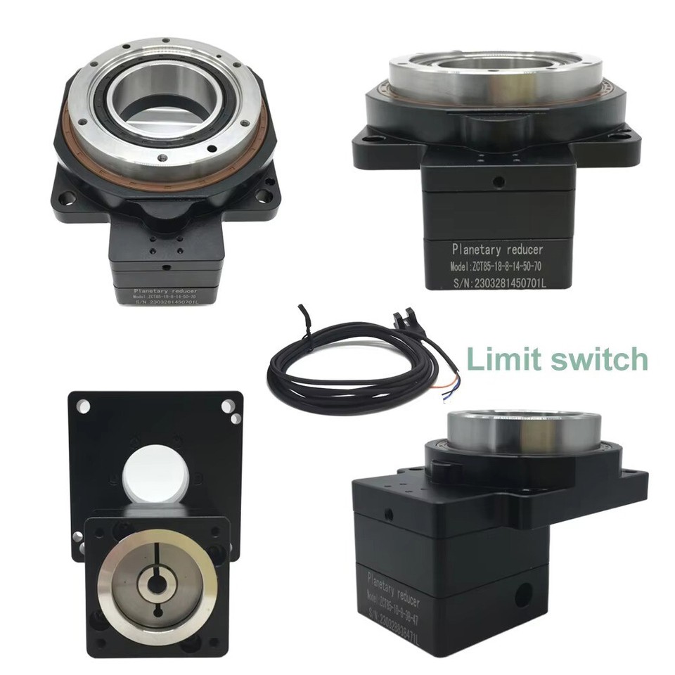 CNC Hollow Rotary Actuator 360 Circular Positioner Replace DD motor Cam ...