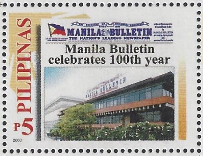 Philippines #Mi3121 I MNH 2000 Manila Bulletin Centennial [2658] | eBay