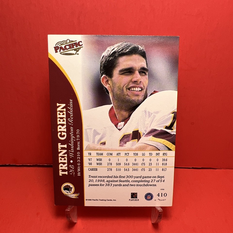1999 Pacific Trent Green #410 VG | eBay