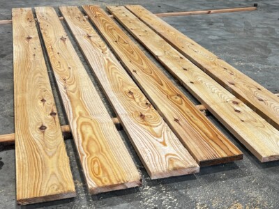 Larch 150mm x 20mm Cladding boards sawn timber 2.4m | eBay UK