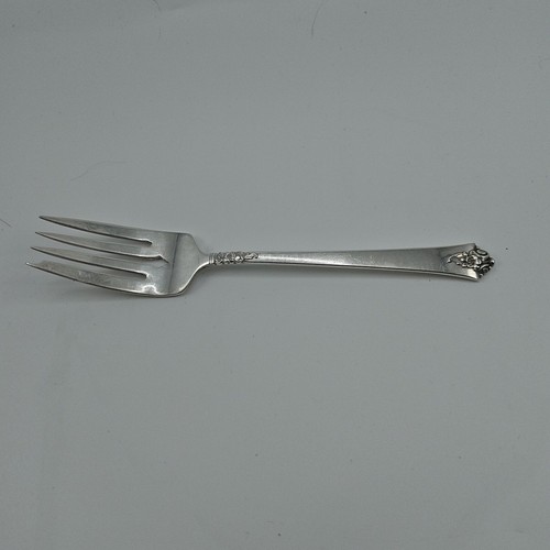 Royal Crest Castle Rose Salad Fork Sterling Silver 6 3/8" | eBay