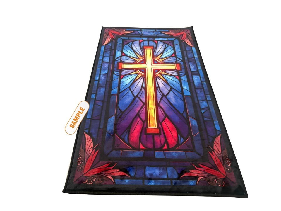 Catholic Prayer Rug,Christian Prayer Mat,Personalized Christian Rug ...