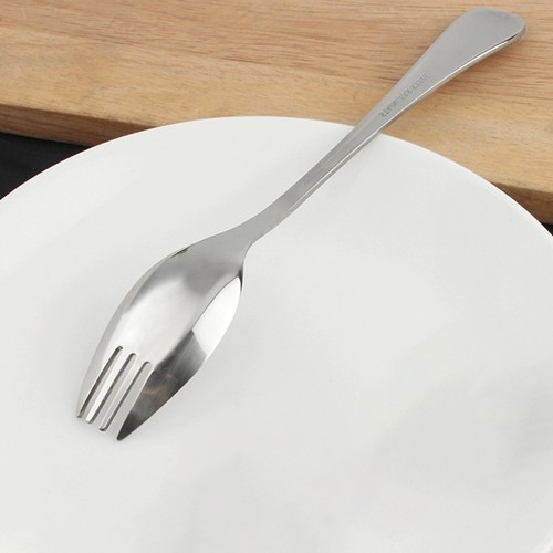 Dual Purpose Fork and Spoon Picnic Set Work Camping Silverware | eBay