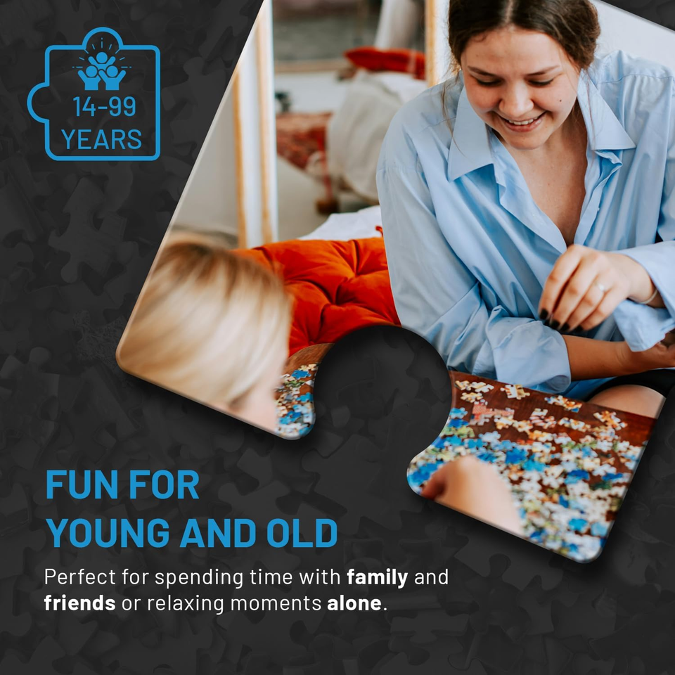 Misu Games Black Box Puzzle without Template, Jigsaw Puzzles for Adults ...