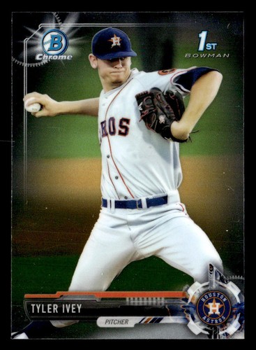 2017 Bowman Draft #BDC-106 Tyler Ivey Chrome Card Houston Astros | eBay