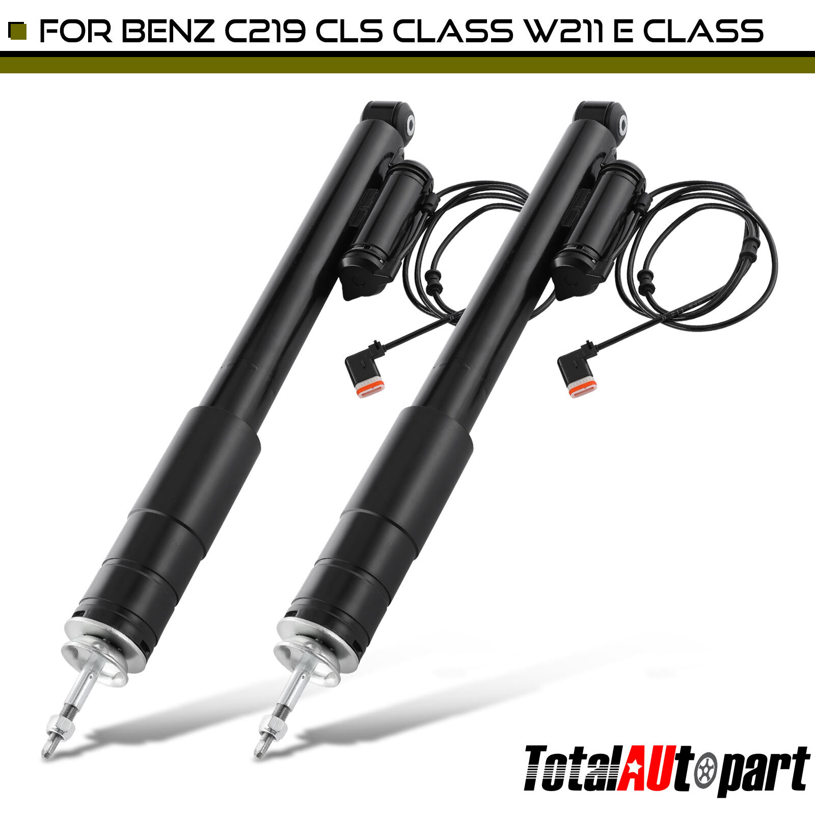 2Pcs Shock Absorber for Mercedes-Benz C219 CLS Class E Class Rear Left ...