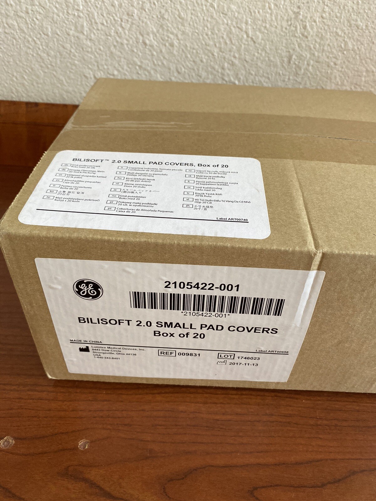 GE 009831 Bilisoft 2.0 small pad covers , 20/box,exp 2022/11,new | eBay