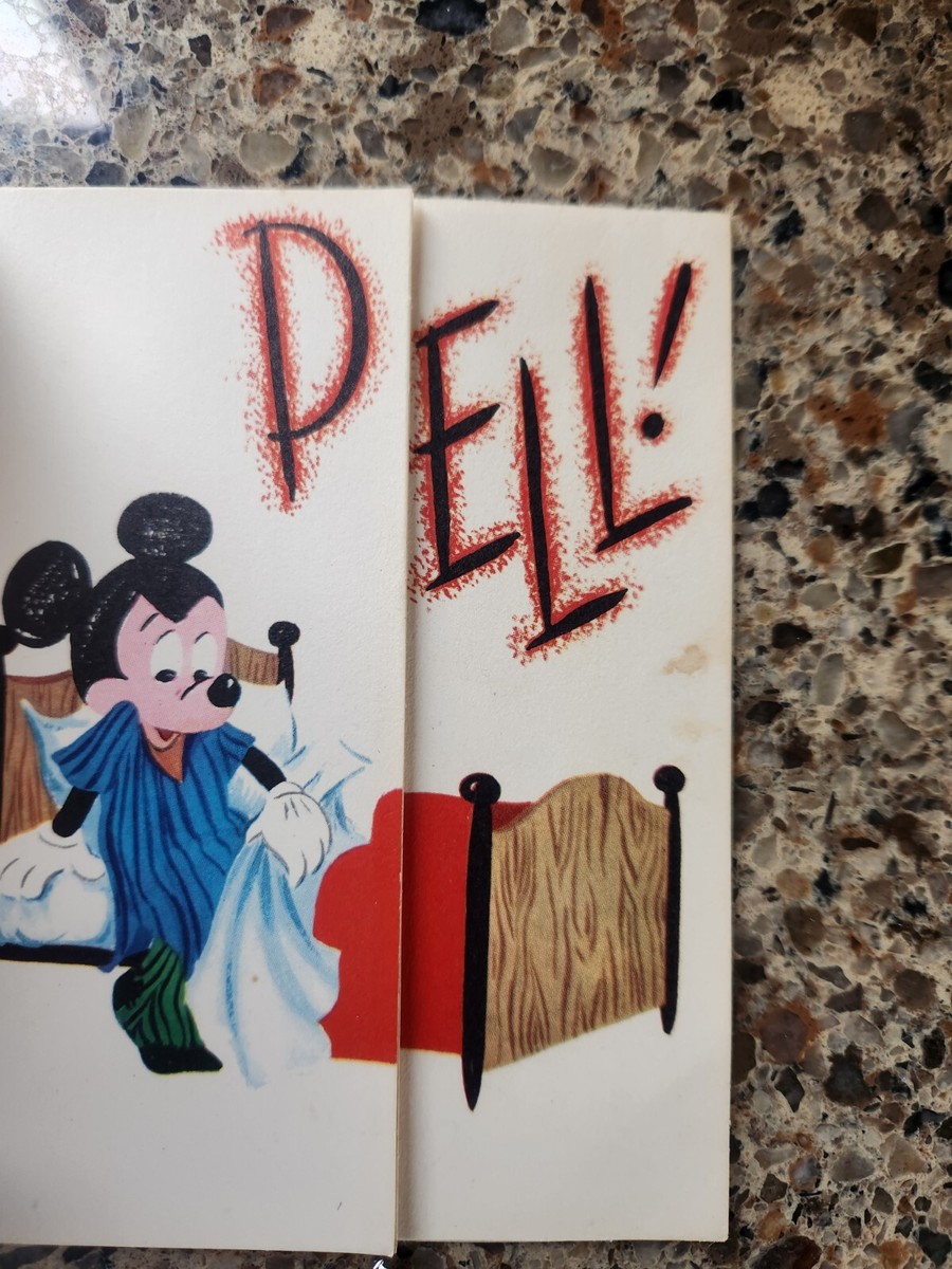 Mickey Mouse Get Well Cards Vintage Disney Mickey Mouse Sick Pillow