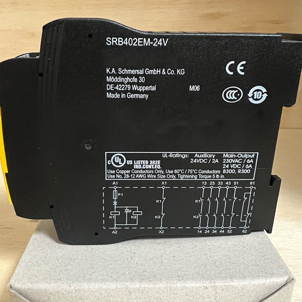 For Schmersal SRB402EM 101170840 Safety Relay 24V | eBay