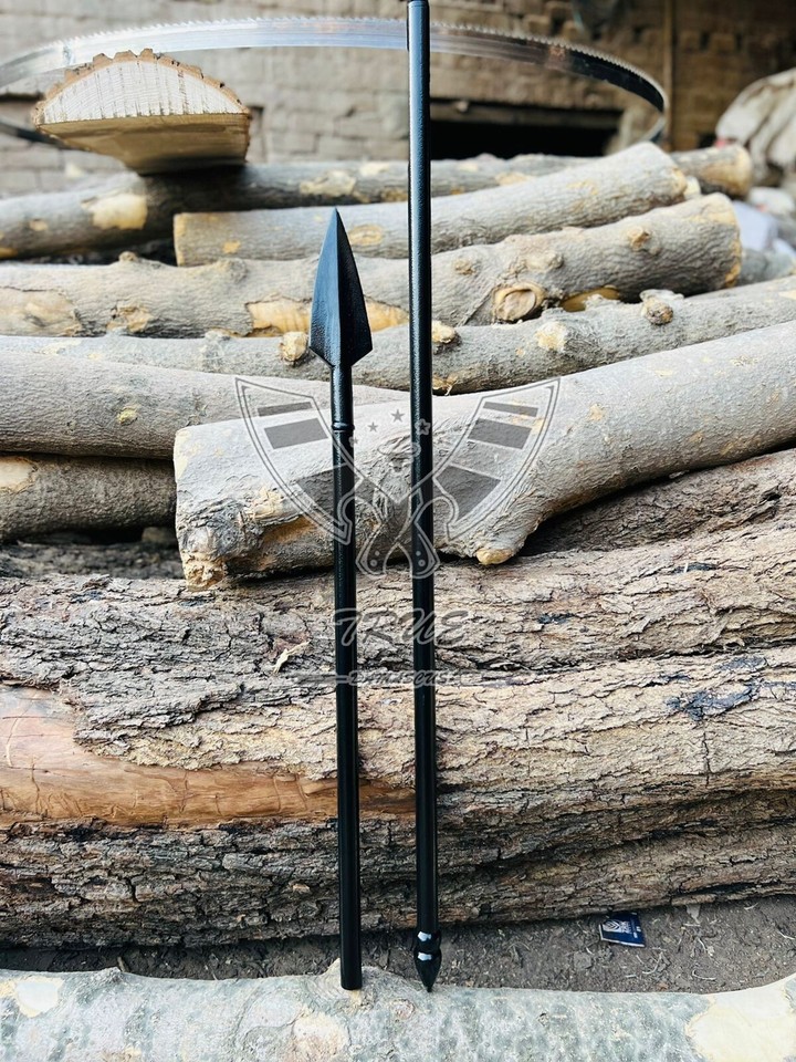 Medieval 300 Spartan Spear Hand Forged Spear Viking Metal Forged Spear ...