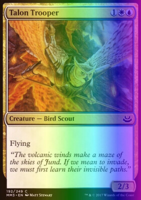 Magic the Gathering MTG Talon Trooper (192) Modern Masters 2017 LP FOIL ...