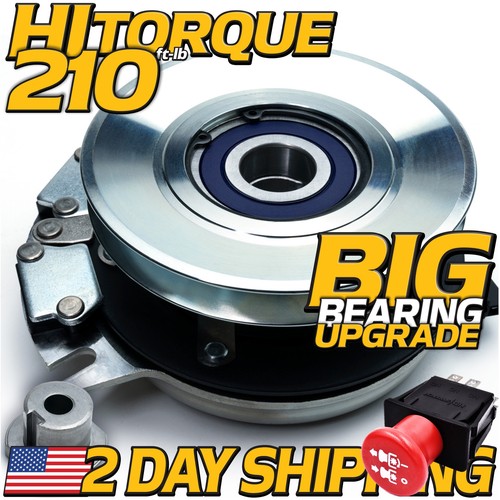HiTorque 210ftlb BIGBearing Clutch & 20A PTO Switch for Dixon DX148 ...