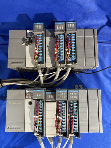 Allen Bradley SLC 500 Racks & Modules 1747-L532 1746-A7 x 2 - Power On ...