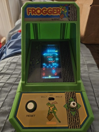 Vintage 1982 Frogger Coleco Table Top Arcade Game Tested Works | eBay
