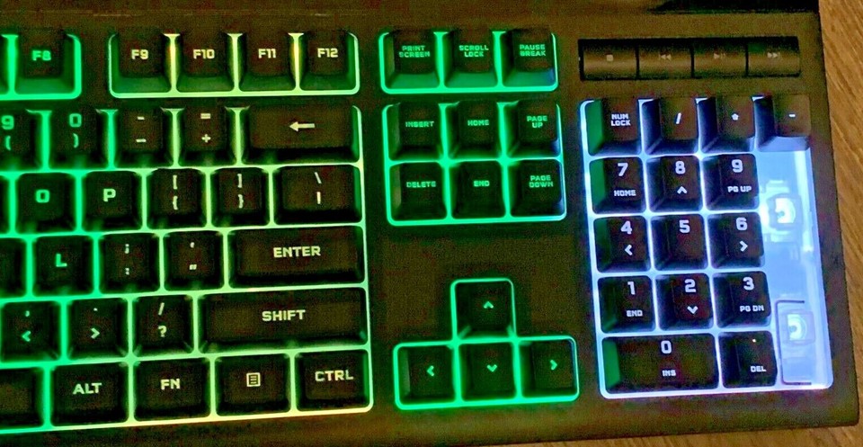 Corsair K55 RGB PRO KEYBOARD REPLACEMENT KEYCAPS KEYS (RGP0118) (CH ...