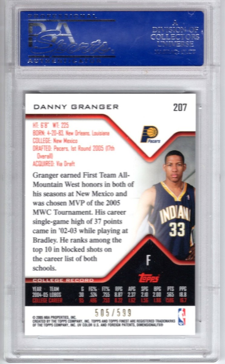 Danny Granger College 2006 07 Fleer Ultra World Premiere Retro Gold