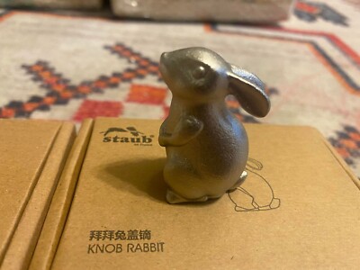 Staub Rabbit Lid Knob Stainless x 2 | eBay