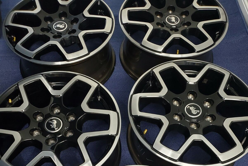 2019-2024 FORD RANGER FACTORY OEM 18" BLACK AND MACHINED ALLOY WHEELS ...