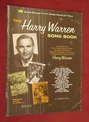 The Harry Warren Song Book by Harry Warren (1960, Paperback) | eBay