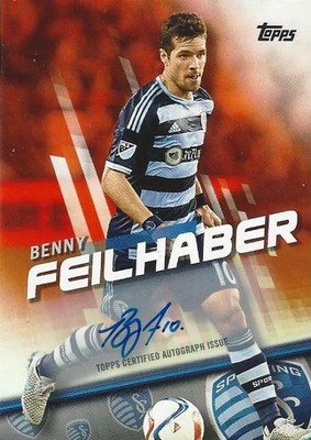 2016 Topps Major League Soccer Base Card Autographs Serial Numbered to ...