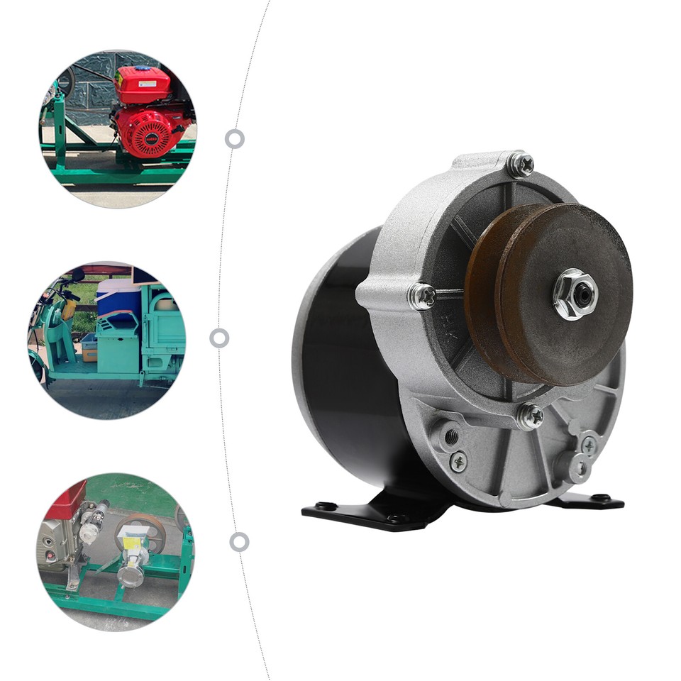 250W 36VDC Gear Electric Motor Gear Motor Brushed Reduction Motor w ...