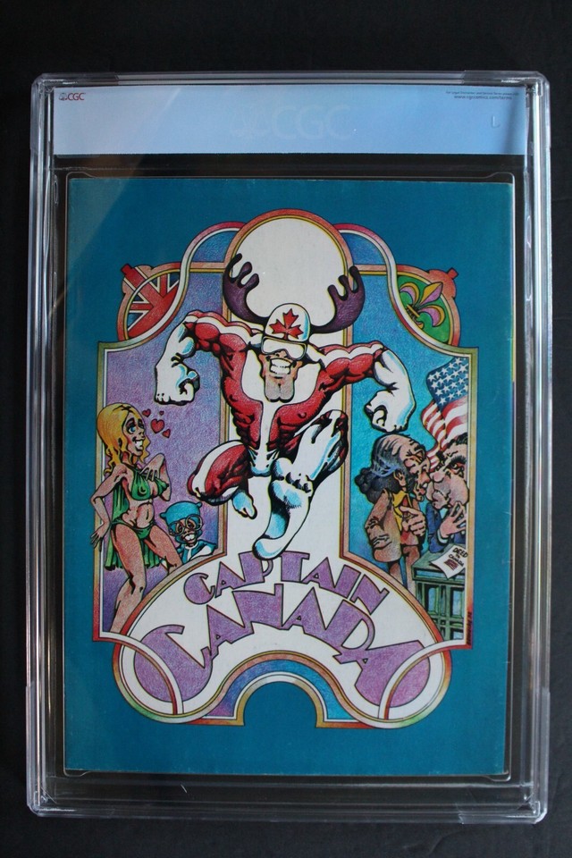 FUDDLE DUDDLE #4 1st Justin Trudeau COMIC 1972 Nixon 1st CAPTAIN CANADA ...