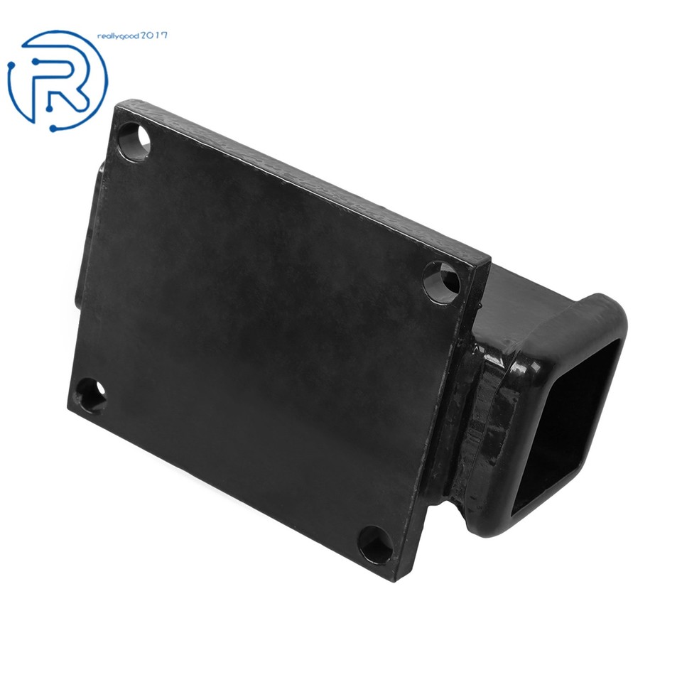 Universal 2 Inch Receiver Bracket For 4"-4.5" Square Bumper Bolt-On ...