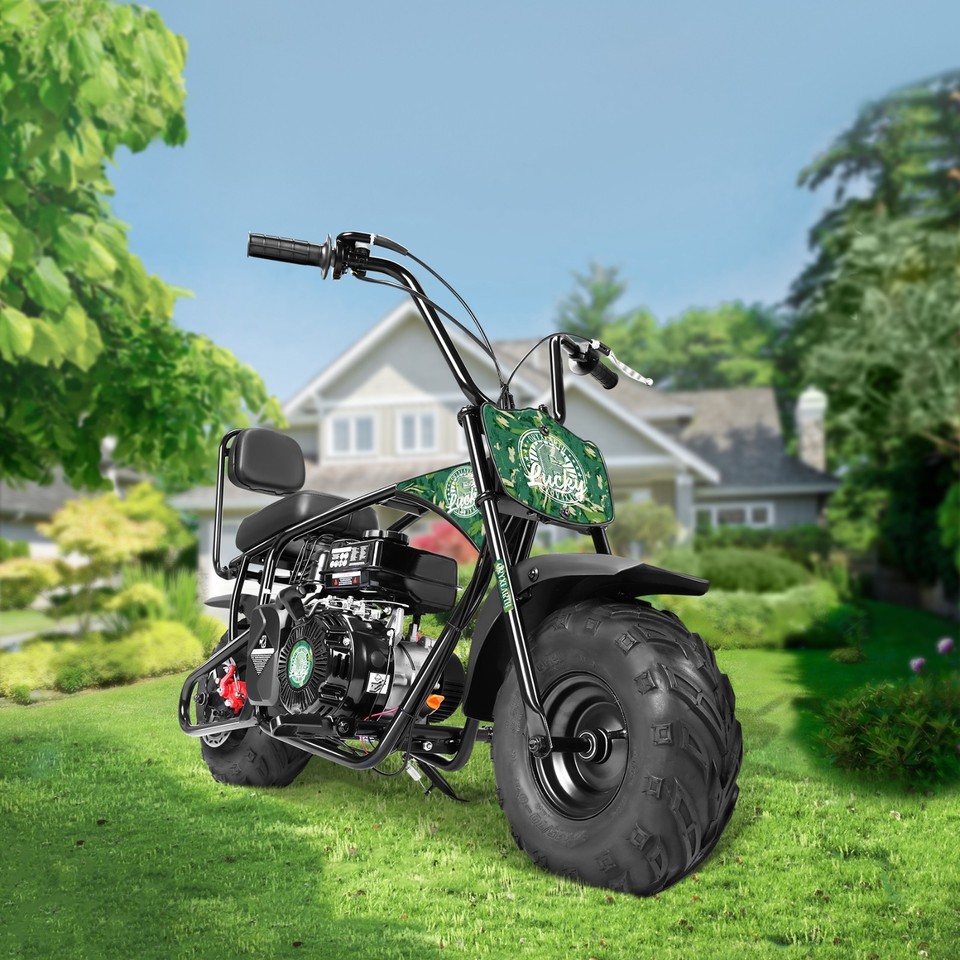 Oryxearth 99CC Mini Dirt Bike, Adult 4-Stroke Gas Powered Off Road ...