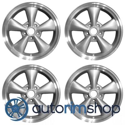 Ford Mustang 2005 2006 2007 2008 2009 17" OEM Wheels Rims Set Machined ...