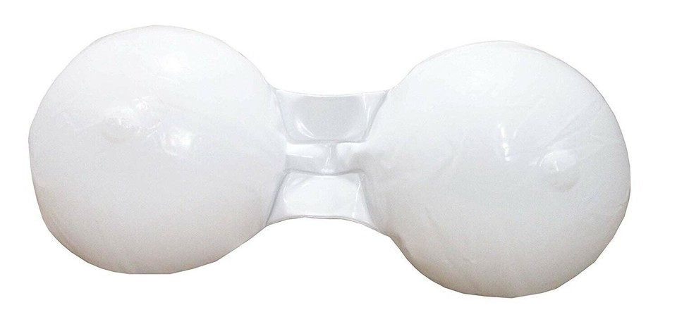 INFLATABLE BOOBS w/ pump! Instant Boobie Bra - Funny Adult Boobie GaG ...