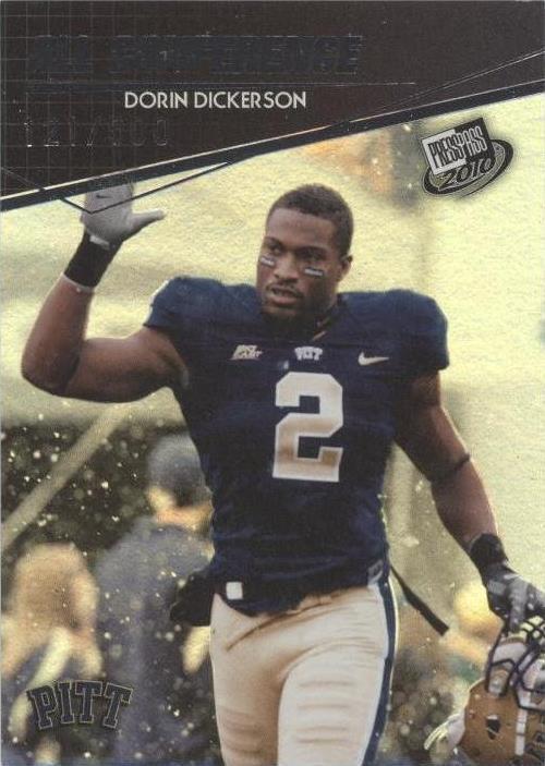 2010 Press Pass - All Conference Dorin Dickerson #89 Reflectors /500 ...