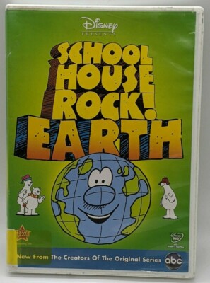 Schoolhouse Rock - Earth (DVD, 2009, Region1 NR, Disney) *Please Read ...