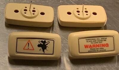 50 pcs EAS Security Ink Tag Converter Pin with Red Warning | eBay