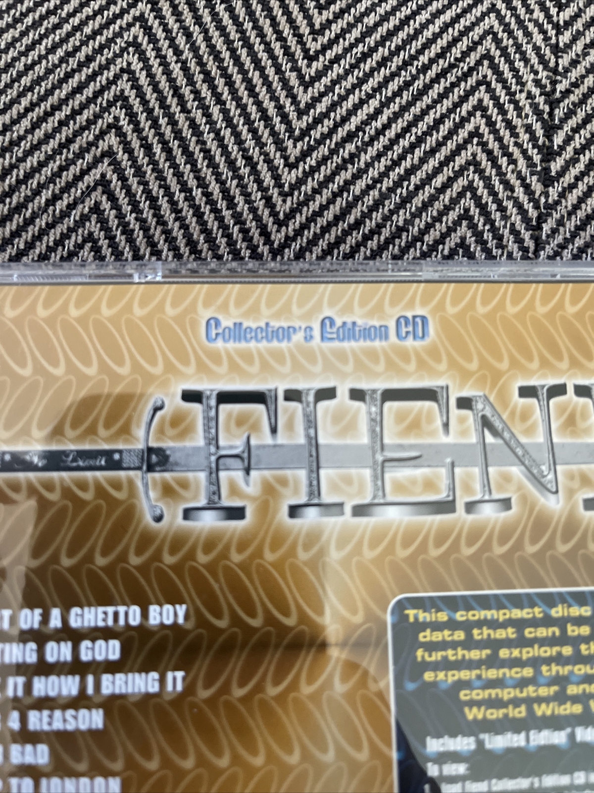 Fiend Street Life Collector's Edition Cd No Limit Records MASTER P TRU ...