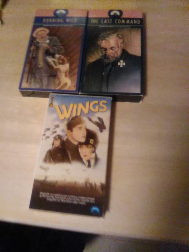 Lot of 3 Paramount Rare Silent VHS OOP | eBay
